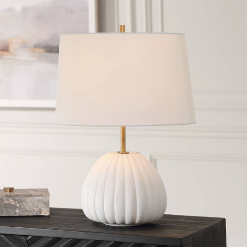 Lynna Ivory Table Lamp | Mediterranean Style Table Lamp