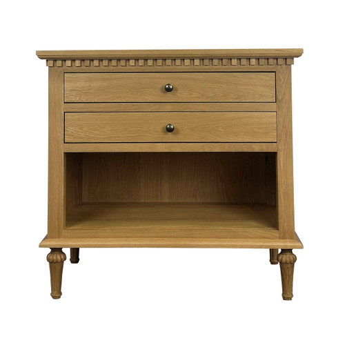 Marie Side Table Natural Oak Large | Hamptons