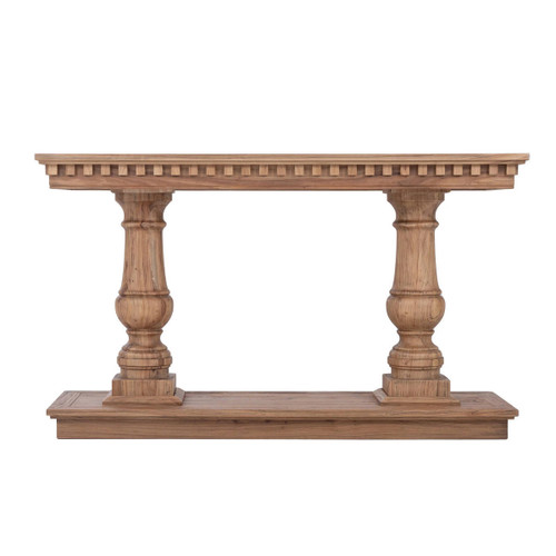 Verona Console Table Natural Elm | Hamptons