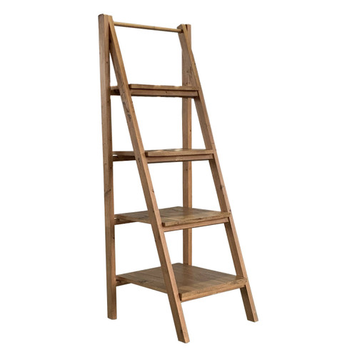 Ladder Shelf Display - Reclaimed Wood | Contemporary