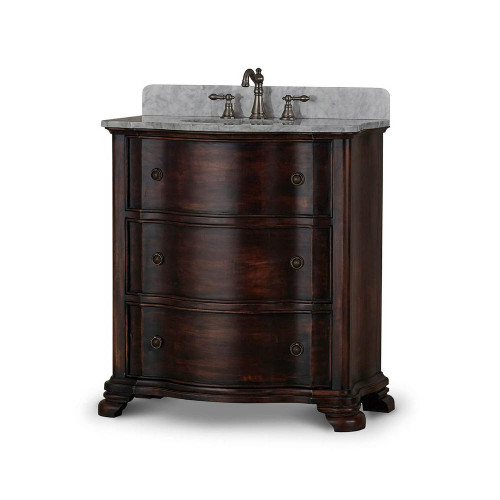 Davis Vanity with Sink & Marble Top