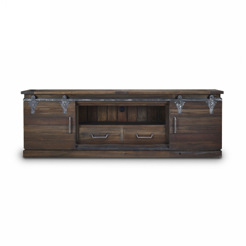 Sonoma Narrow Media Console 210Cm