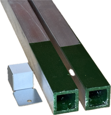 Heavy Duty Vertical Tubes (12 Gauge Aluminum)