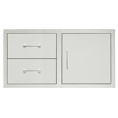 TrueFlame 42-Inch 2-Drawer and Access Door Combo w/Hidden Hinge - TF ...