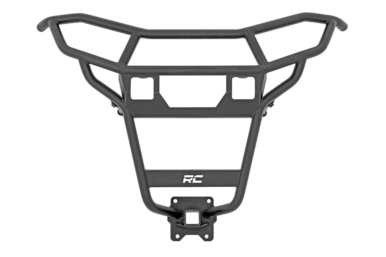 Tubular Bumper Rear W Receiver Hitch Polaris Rzr Xp1000 Rough Country