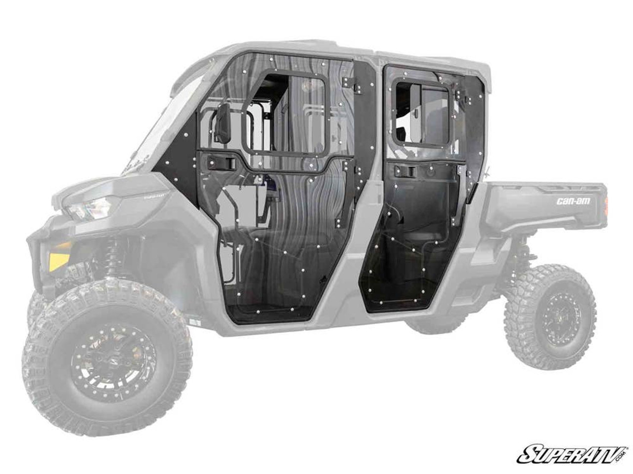 Super Atv Can Am Defender Max Convertible Cab Enclosure Doors