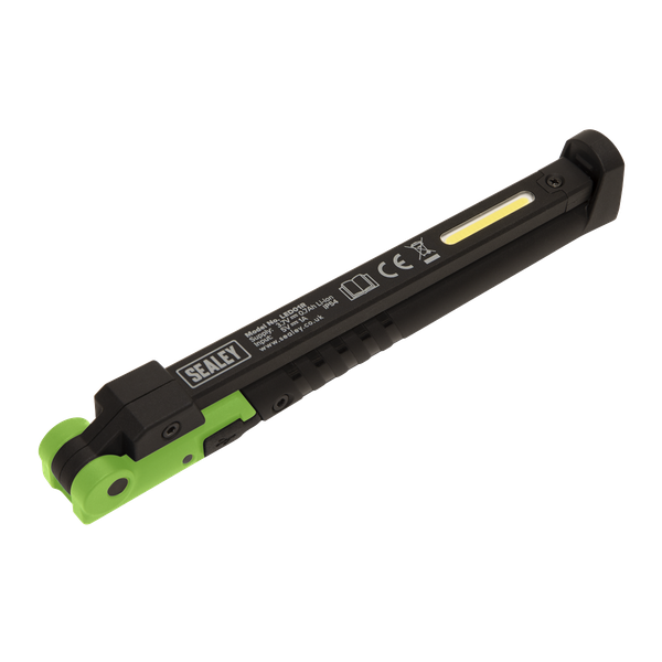 Rechargeable Work Light Slim Fold LED - Green | ToolForce