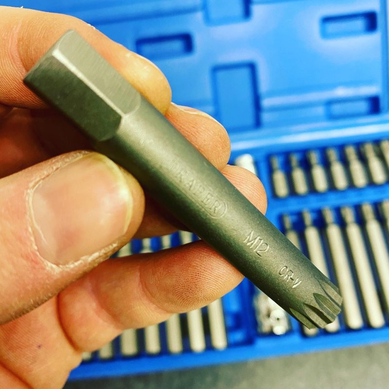 Draper Tx-star® Hex. & Spline Mechanic's Bit Set (40 Piece) 33323 ...