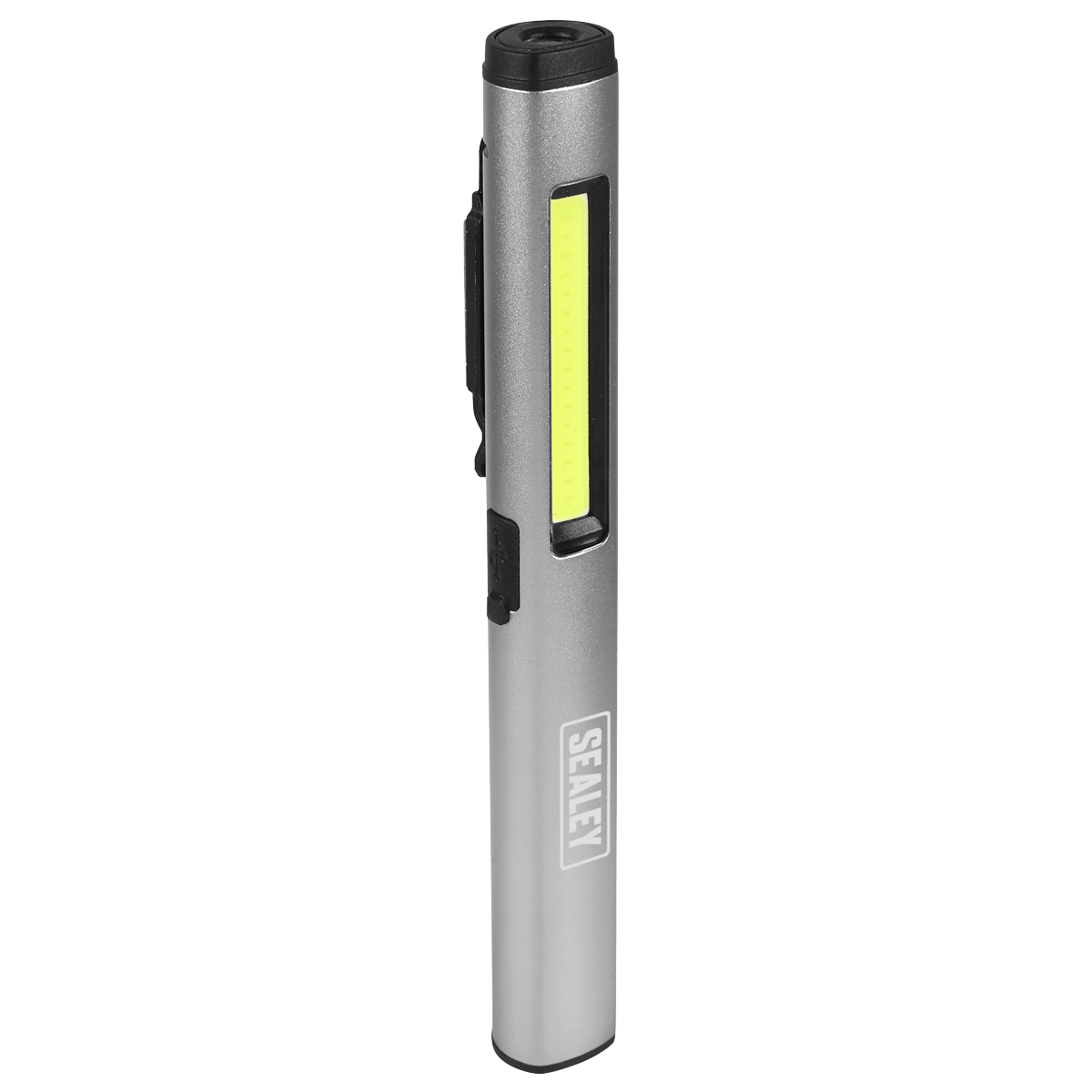 Sealey Rechargeable Pen Torch with Laser Pointer 5W COB & 3W SMD LED ...
