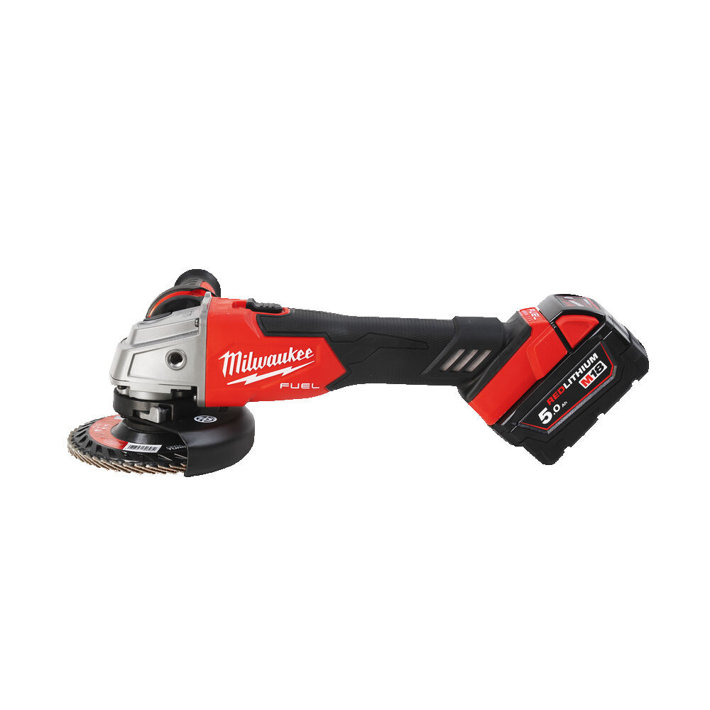 Milwaukee M18 Fuel Angle Grinder & Gen 4 Percussion Drill Power Pack ...