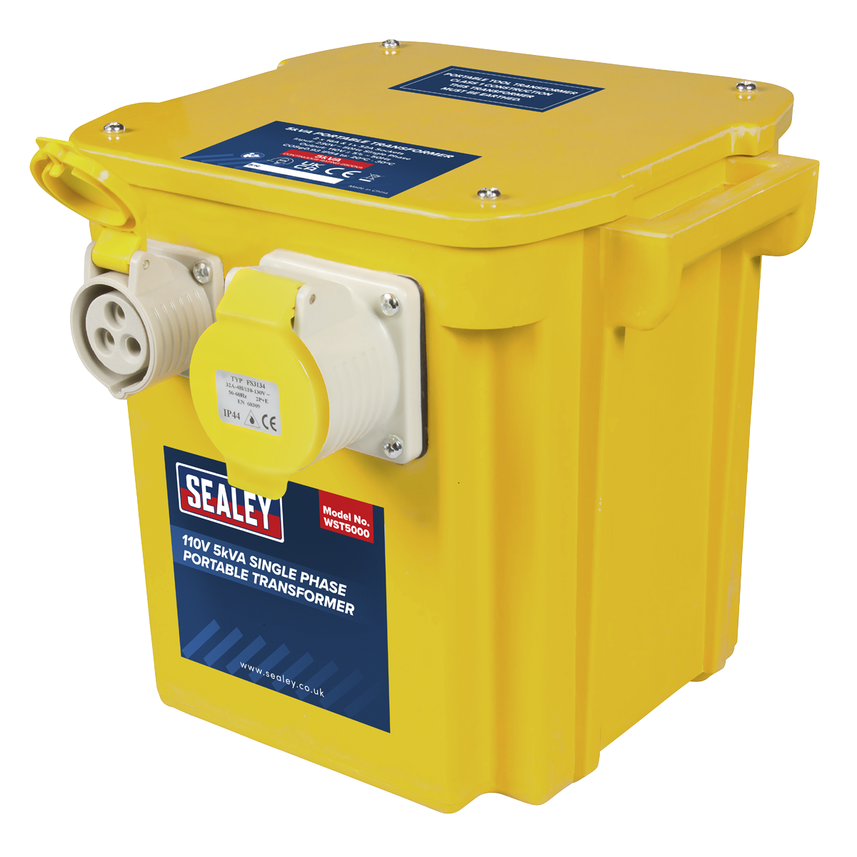 Sealey 110V 5kVA Single Phase Portable Transformer WST5000 | Toolforce.ie