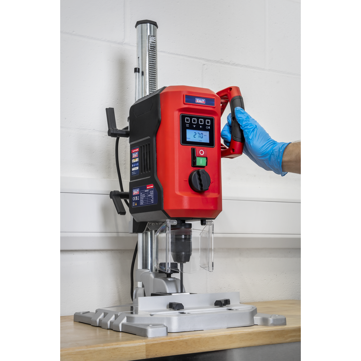 Sealey 720W Bench Pillar Drill with Digital Display & Laser PDM10B ...