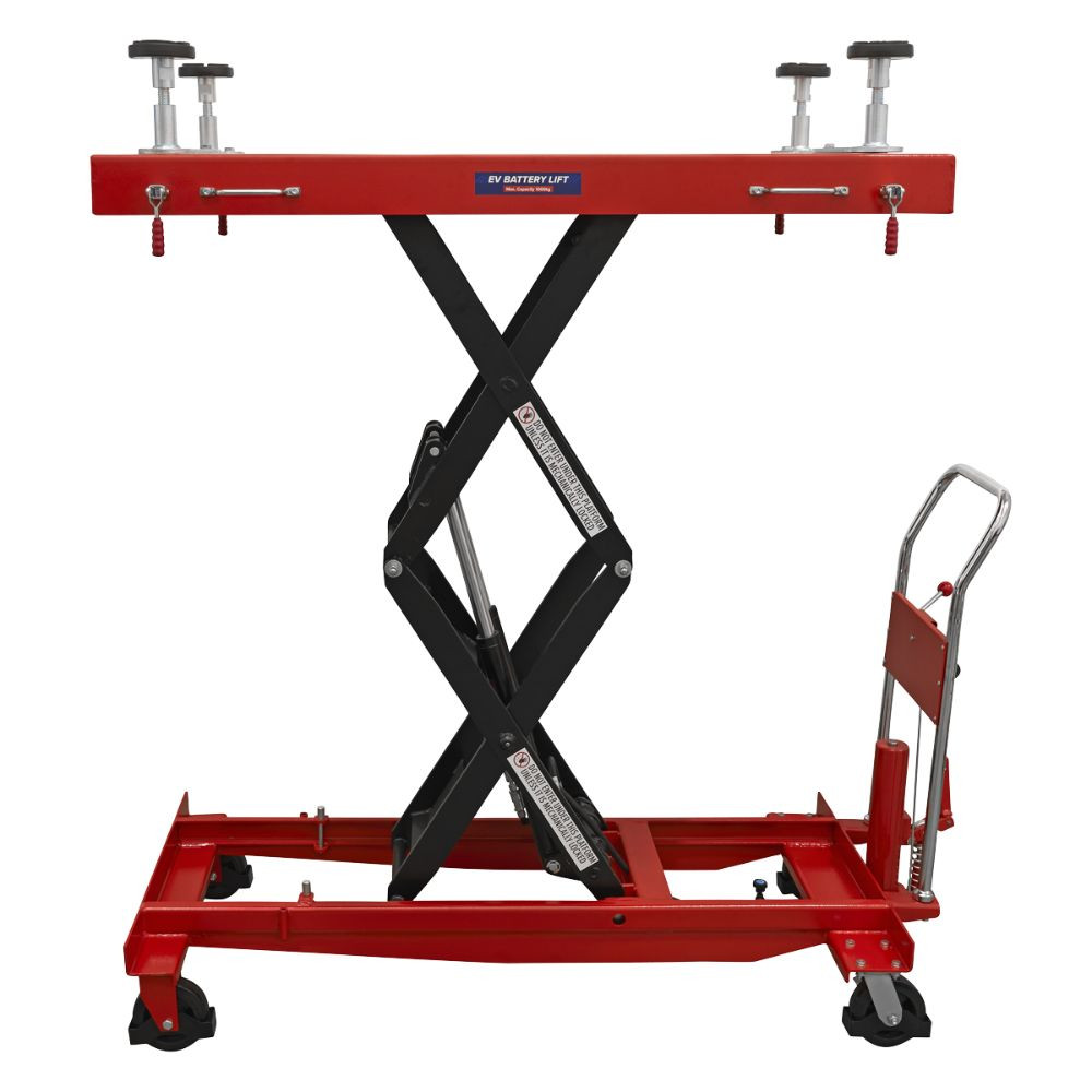 Sealey 1000kg Electric Vehicle (EV) Battery Hydraulic Lifting Table ...