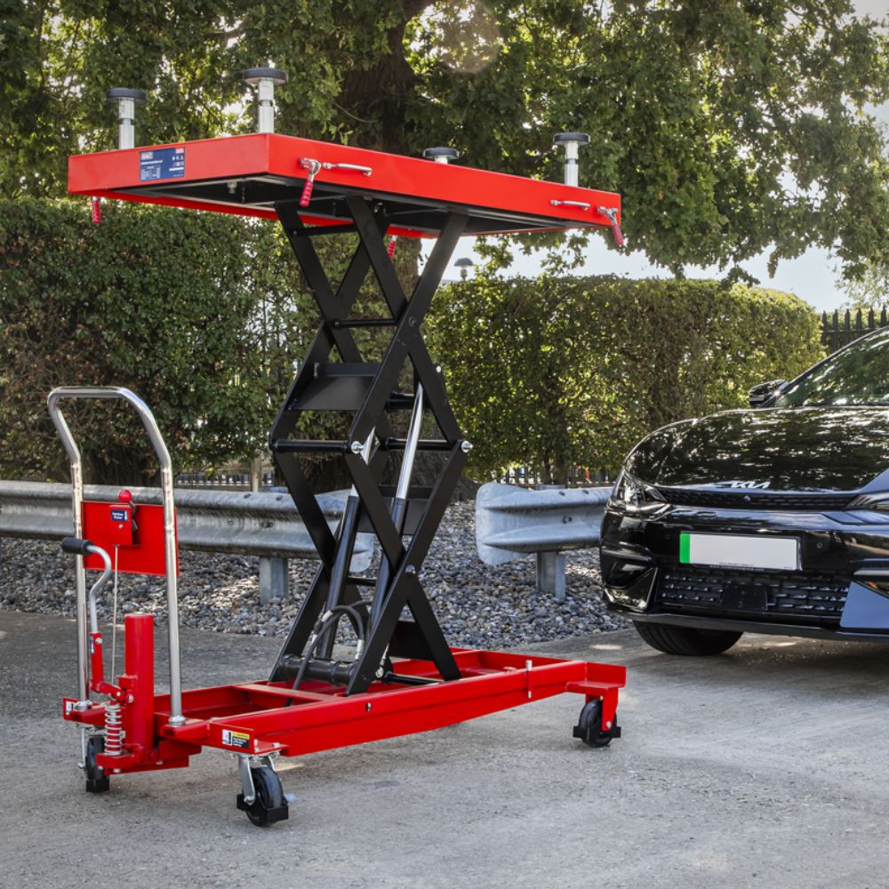 Sealey 1000kg Electric Vehicle (EV) Battery Hydraulic Lifting Table ...