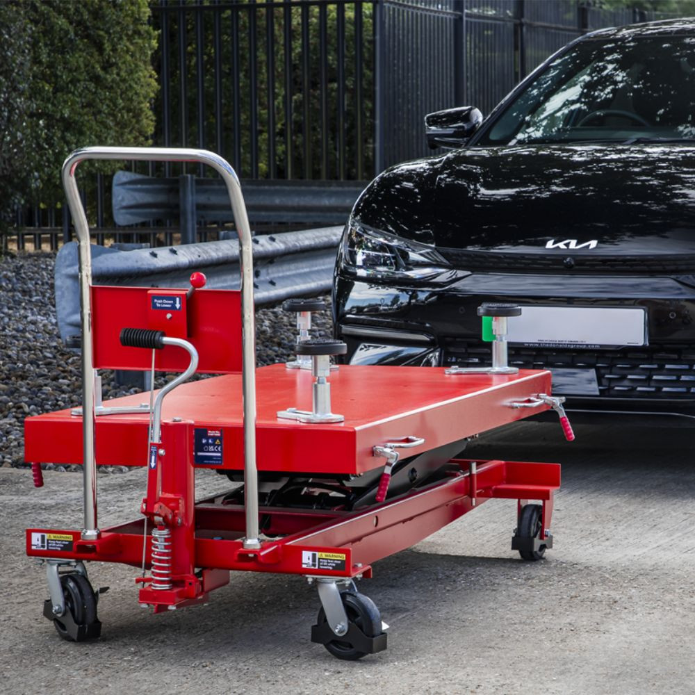 Sealey 1000kg Electric Vehicle (EV) Battery Hydraulic Lifting Table ...