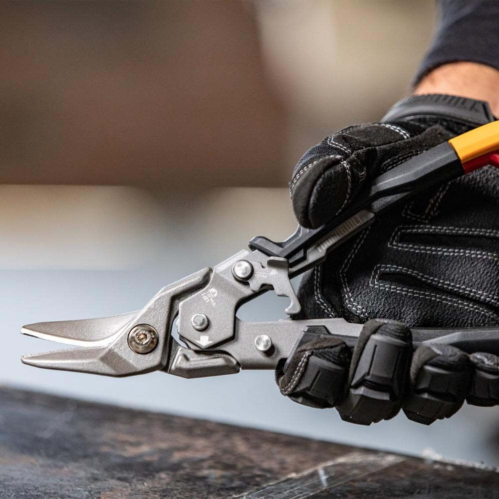 ToughBuilt TB-H4-60-L Left Cut Aviation Snips | Toolforce.ie