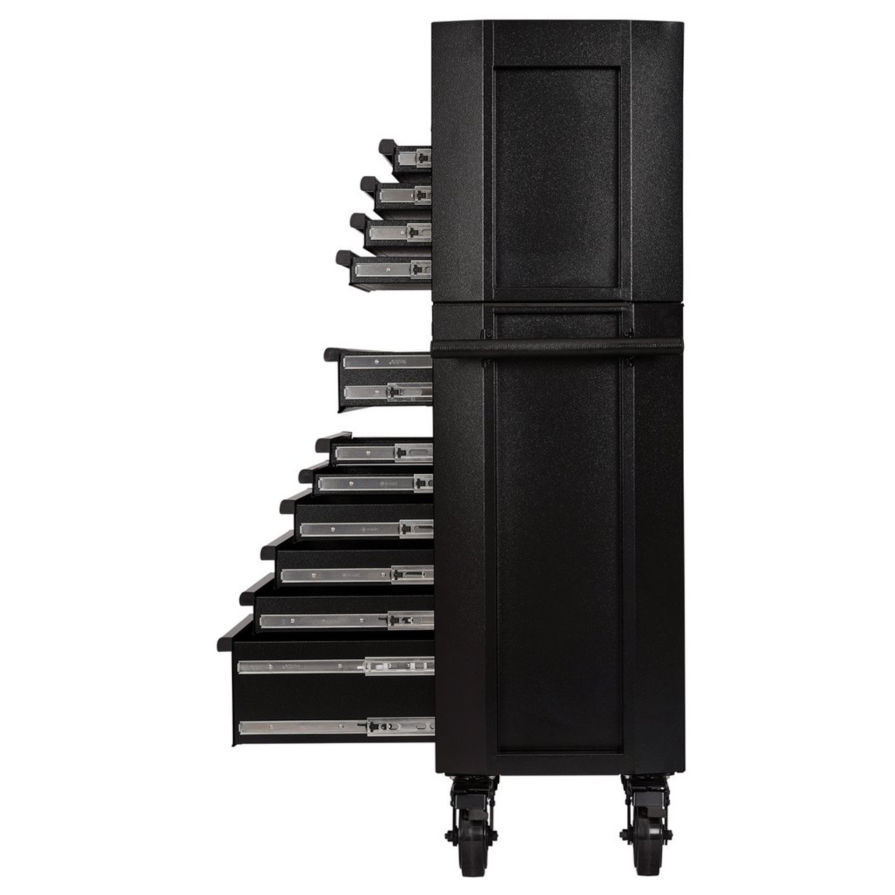 Bunker Black Combined Roller Cabinet And Tool Chest 25 Drawer, 72 ...
