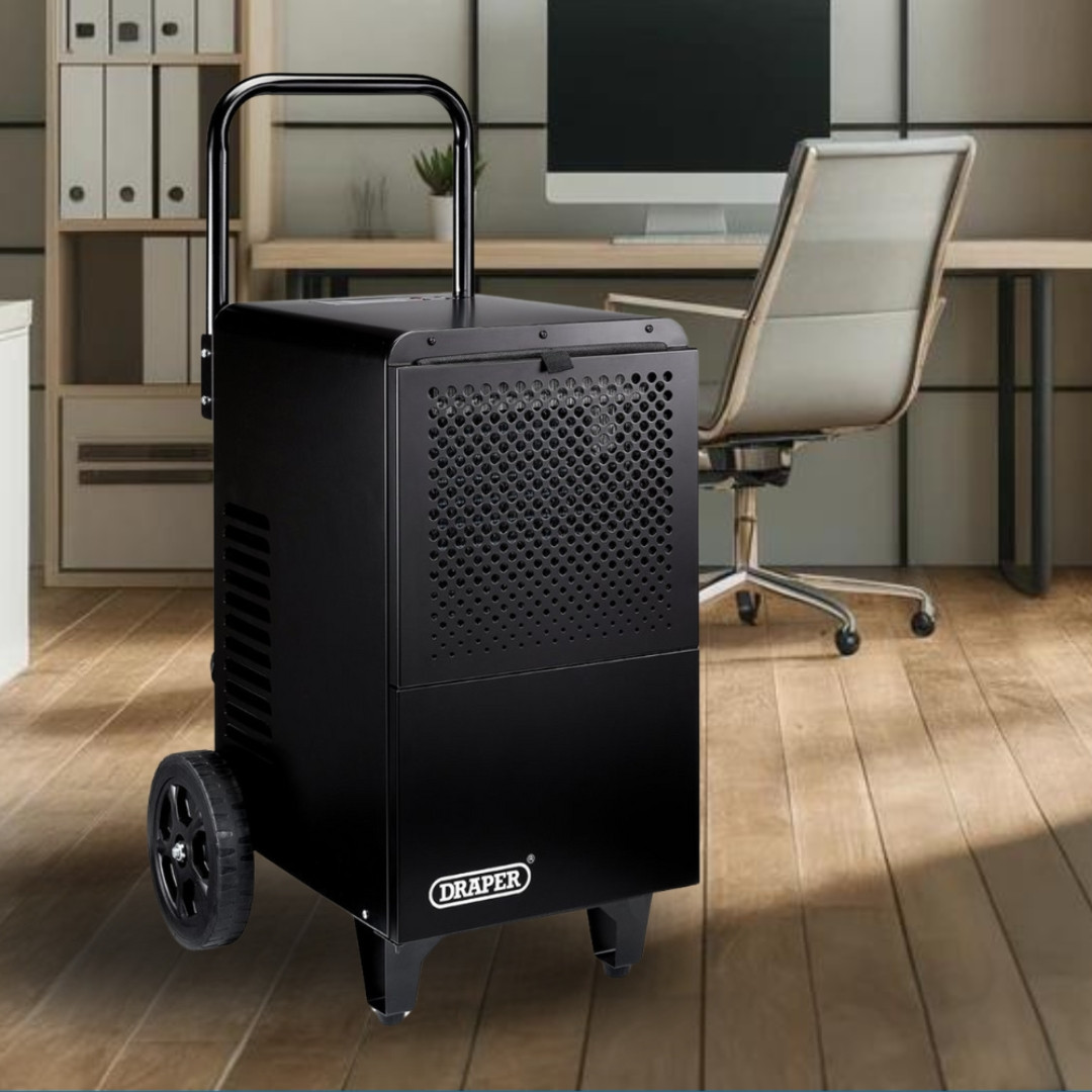 Draper 230V Industrial 50 Litre Dehumidifier 900w, 12498 | Toolforce.ie