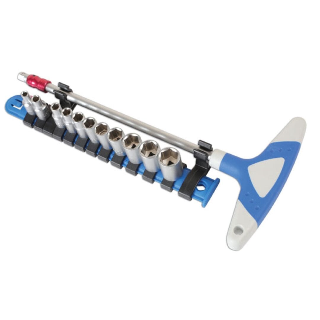 Laser T-Handle Socket Set 1/4"D 12 pc | ToolForce