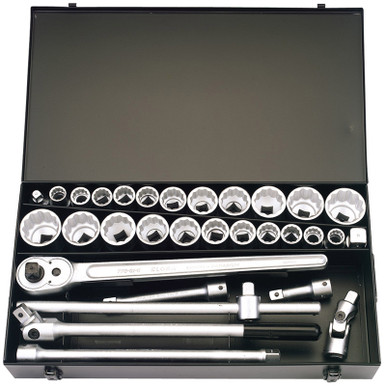 Draper Metric and Imperial Socket Set, 3/4" Sq. Dr. (31 Piece) (770-S22 ...