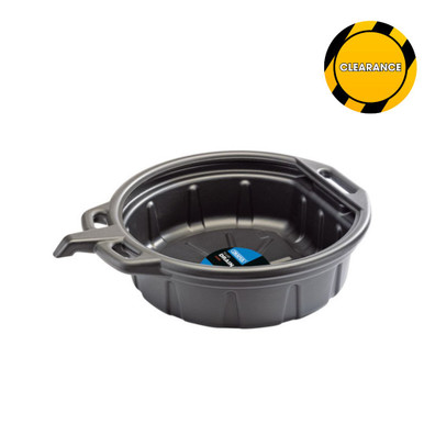 Draper 23258 Oil Drain Pan, 16L Black | Toolforce