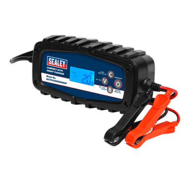 Compact Auto Smart Charger 4A 9-Cycle 6/12V - Lithium AUTOCHARGE400HF ...