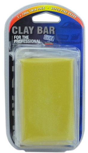 Super Fine Grade Clay Bar Twin Pack 2x100g Bars |Toolforce