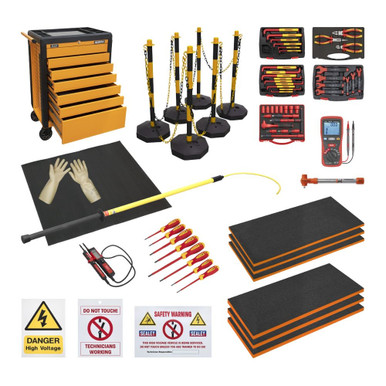 Sealey EV/Hybrid Master Tool Kit HVCOM1 | toolforce.ie