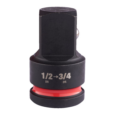 Milwaukee 1/2" to 3/4" Shockwave Impact Duty Adaptor Reducer 4932480355 ...