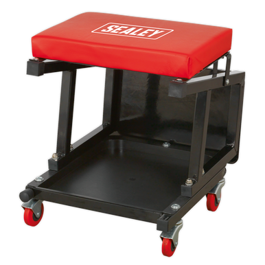 Sealey Mechanic's Utility Seat & Step Stool SCR16 | Toolforce.ie