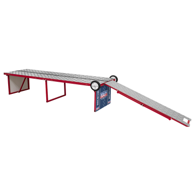 Sealey 360kg Motorcycle Portable Folding Workbench / Pit Table With ...