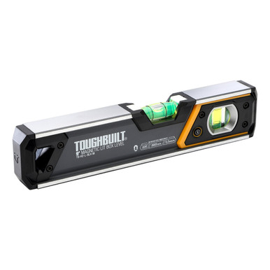 ToughBuilt 9" Lighted Magnetic Box Level TB-H2-L-9LH-M | Toolforce.ie