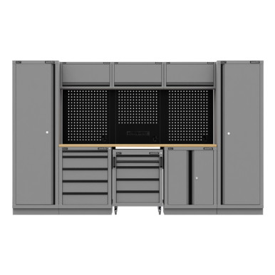 Sealey Superline PRO Black Edition Storage System with Wood Worktop 3 ...