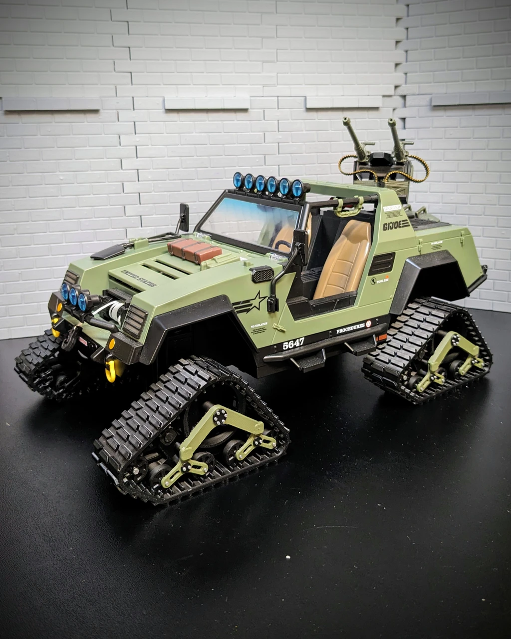 Red Atlas Creations | Jeep Treads Conversion