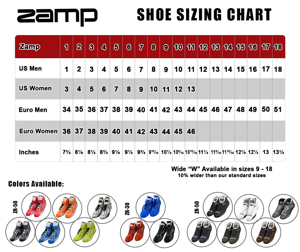 Zamp ZR-60 SFI 3.3/5 Race Shoe HC Green Size 9 - Enjuku Racing Parts, LLC
