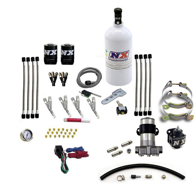 Nitrous Express FOUR CYLINDER "VORTEC" SYSTEM (PRO-MOD) 2.5 LB - Enjuku ...