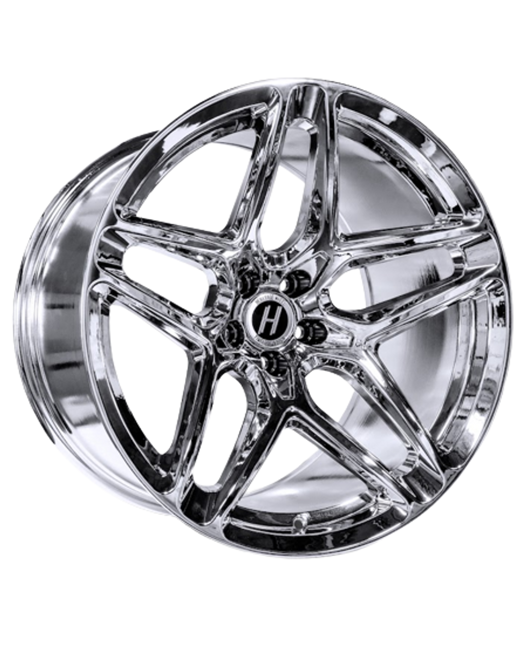 HERITAGE EBISU MONOC CHROME 19x8.5 5x114.3 35 - Enjuku Racing Parts, LLC