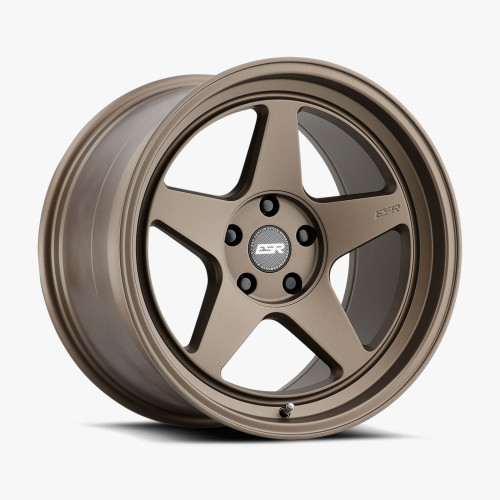 ESR Wheels CR5 18X10.5 5X114.3 +30 72.56 MATTE BRONZE FACE MATTE BRONZE ...
