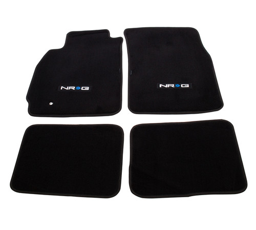 NRG Floor Mats - 03-05 Evo 8 (NRG Logo) - 4pc. - Enjuku Racing