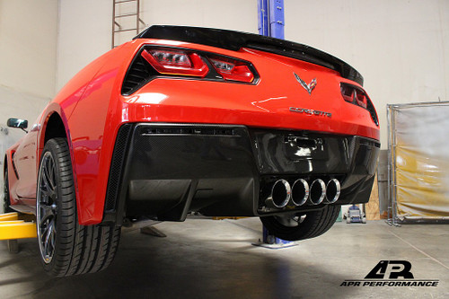 APR Performance Carbon Fiber Rear Diffuser for Chevrolet Corvette 2014 ...