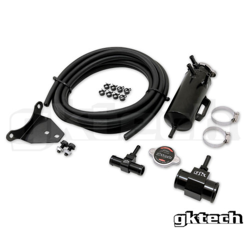 GKTech Bolt On Coolant Swirl Pot Setup for Nissan 350Z Z33 - Enjuku Racing