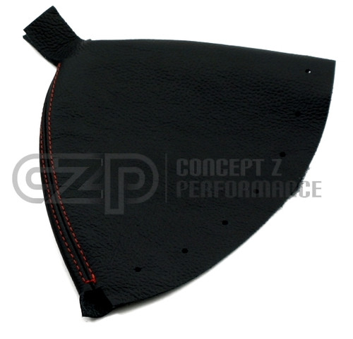 CZP Red Stitched Leather Shift Boot for Nissan 350Z Z33 - Enjuku Racing