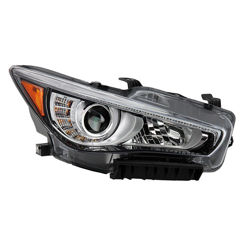 xTune 14-17 Infiniti Q50 HID (w/o Adaptive) Projector Headlights - OE ...