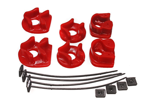 Energy Suspension 90-93 Acura Integra Red Motor Mount Inserts (2 Torque ...