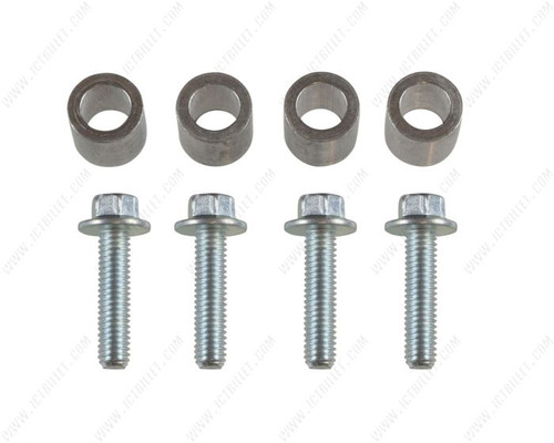 ICT Billet LS FUEL RAIL SPACER KIT for Siemens Deka Swap Injectors LS ...