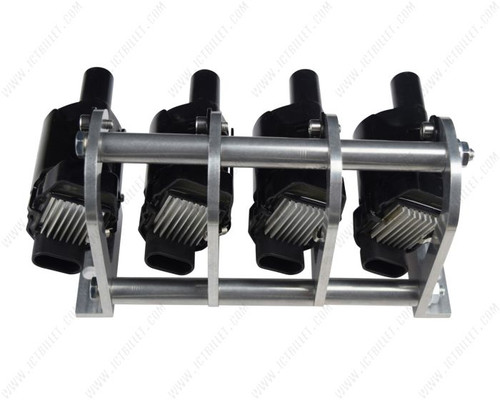 ICT Billet LS Remote Mount Coil Relocation Brackets D585 LSX LS LQ4 LQ9 ...