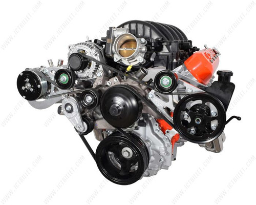 ICT Billet LT Truck L87 2019 & up Sanden 508 A/C Air Conditioner ...