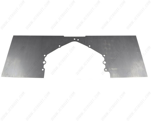 ICT Billet Steel Mid Plate Chevy SBC BBC LS LT Rear Motor Engine Mount ...