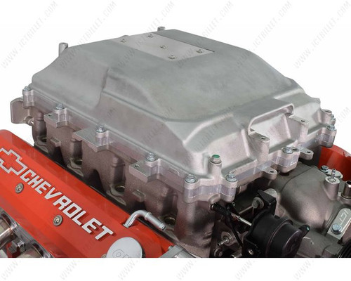 ICT Billet LSA Supercharger Lid Spacer CTS-V Camaro ZL1 1/2" .500 Hat ...