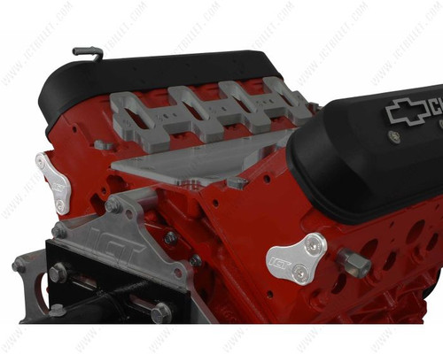 ICT Billet LS Cylinder Head Freeze Plug Retainer Hold Down Billet Plate ...